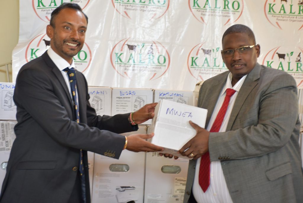 KALRO receives donation for digitization of its breeding programs – KNA