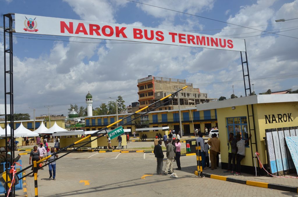 A multi-million bus terminus commissioned in Narok town – KNA