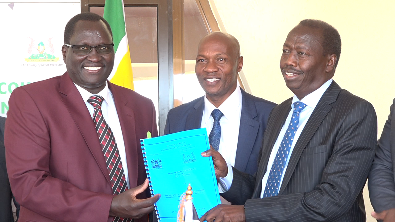 Baringo Executive Committee signs performance contracts – Kenya News Agency
