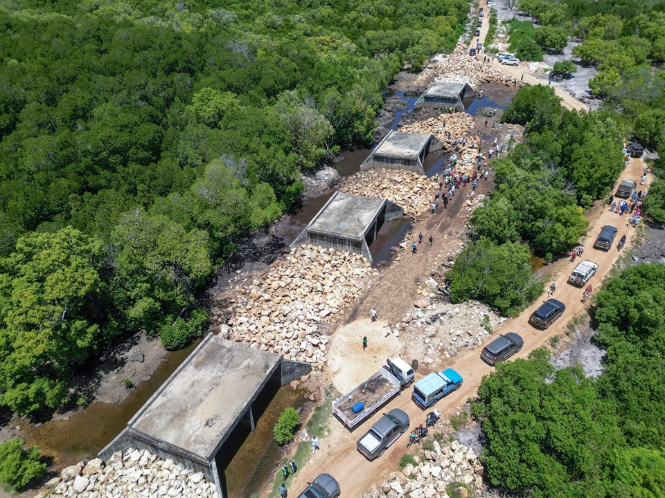 Kwale’s iconic Funzi island causeway project set to boost connectivity ...