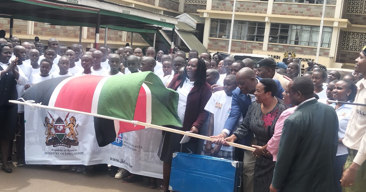 Relief as JFK sponsors KJSEA students in Nandi – Kenya News Agency